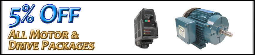Motor & Variable Frequency Drive Packages - VFD at Dealers Industrial